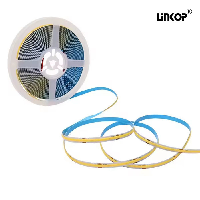 5V COB LED Strip Lights High Brightness 300 Leds/M Can Cut Single Color ...
